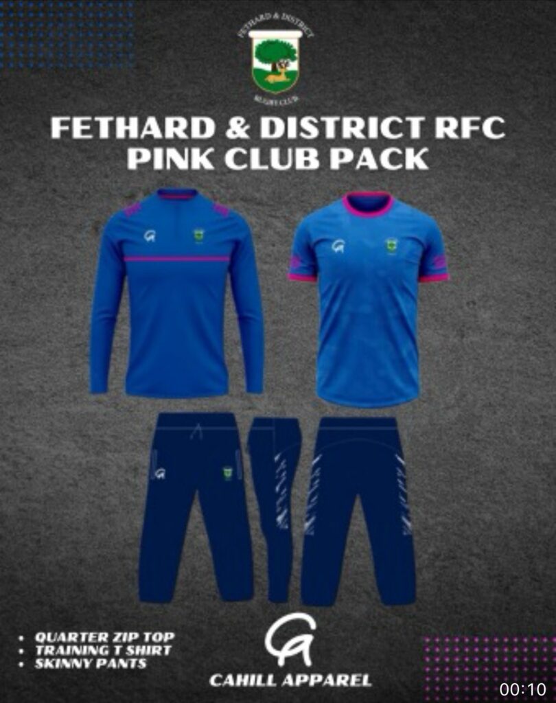 Fethard RFC Pink Club Pack - CA Sports
